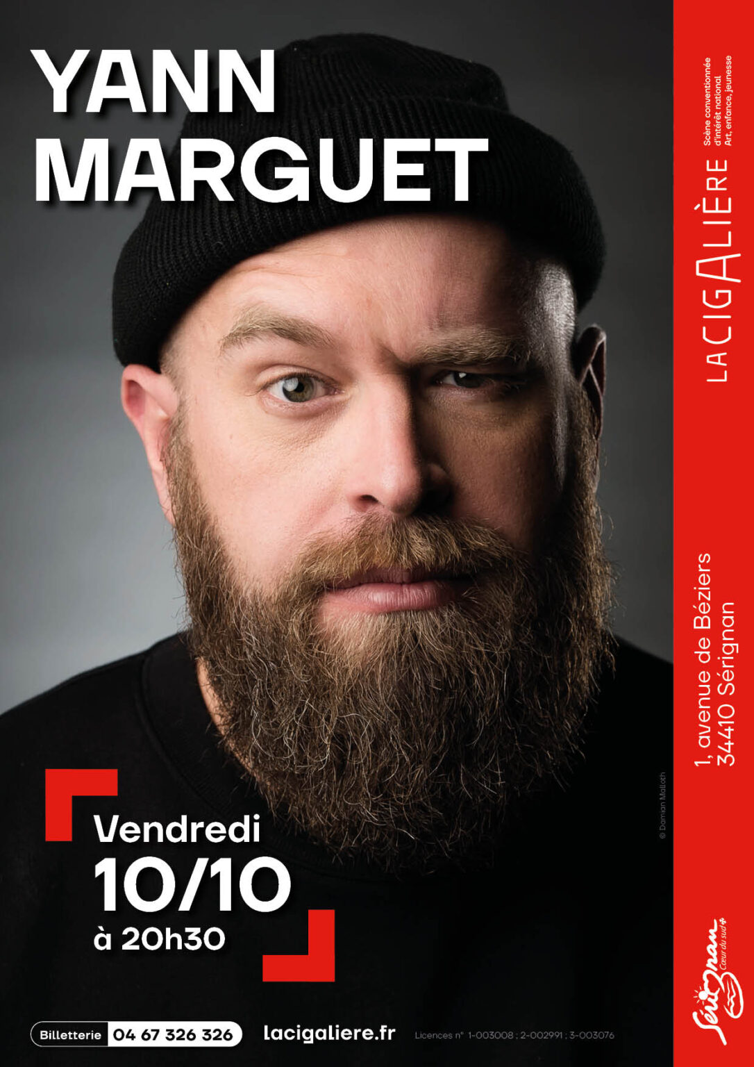 Yann Marguet - Mairie de Sérignan